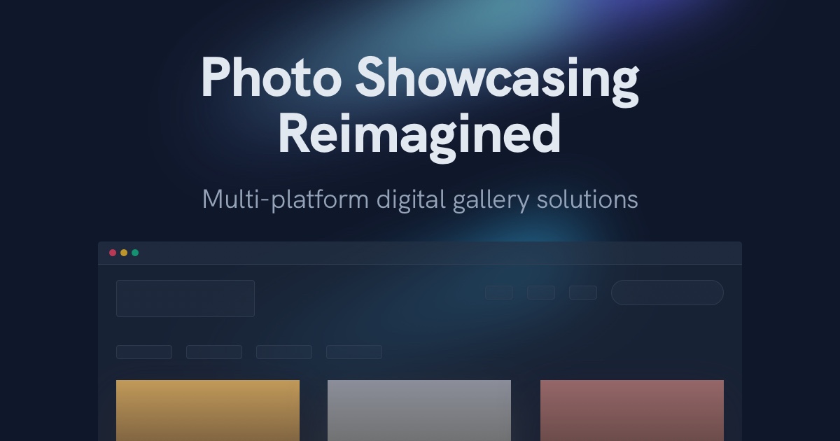 Camarts.io: Photography Gallery Solutions